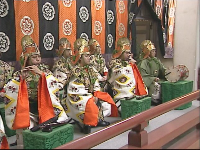 Kangen and Bugaku in GAGAKU, Japanese court music and dance